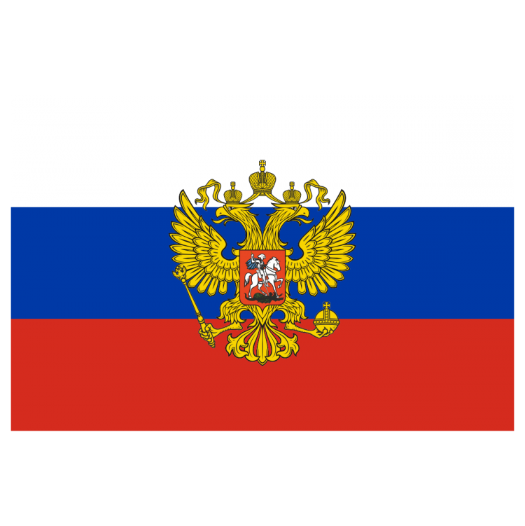 Флаг России с гербом | Процвет
